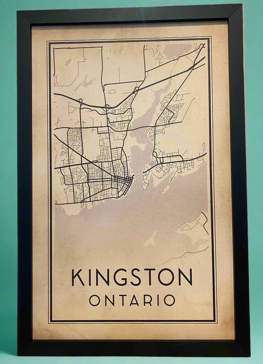 VINTAGE KINGSTON MAP – Whit Kingston