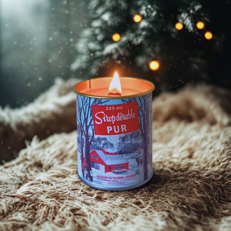 Maple Syrup Candle – 225 ml Tin – Whit Kingston
